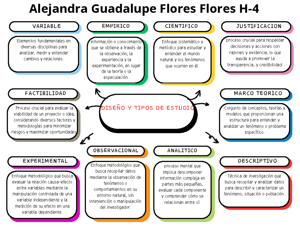 Organizador Grafico Moderno Sencillo Multicolor - EMPIRICO información ...
