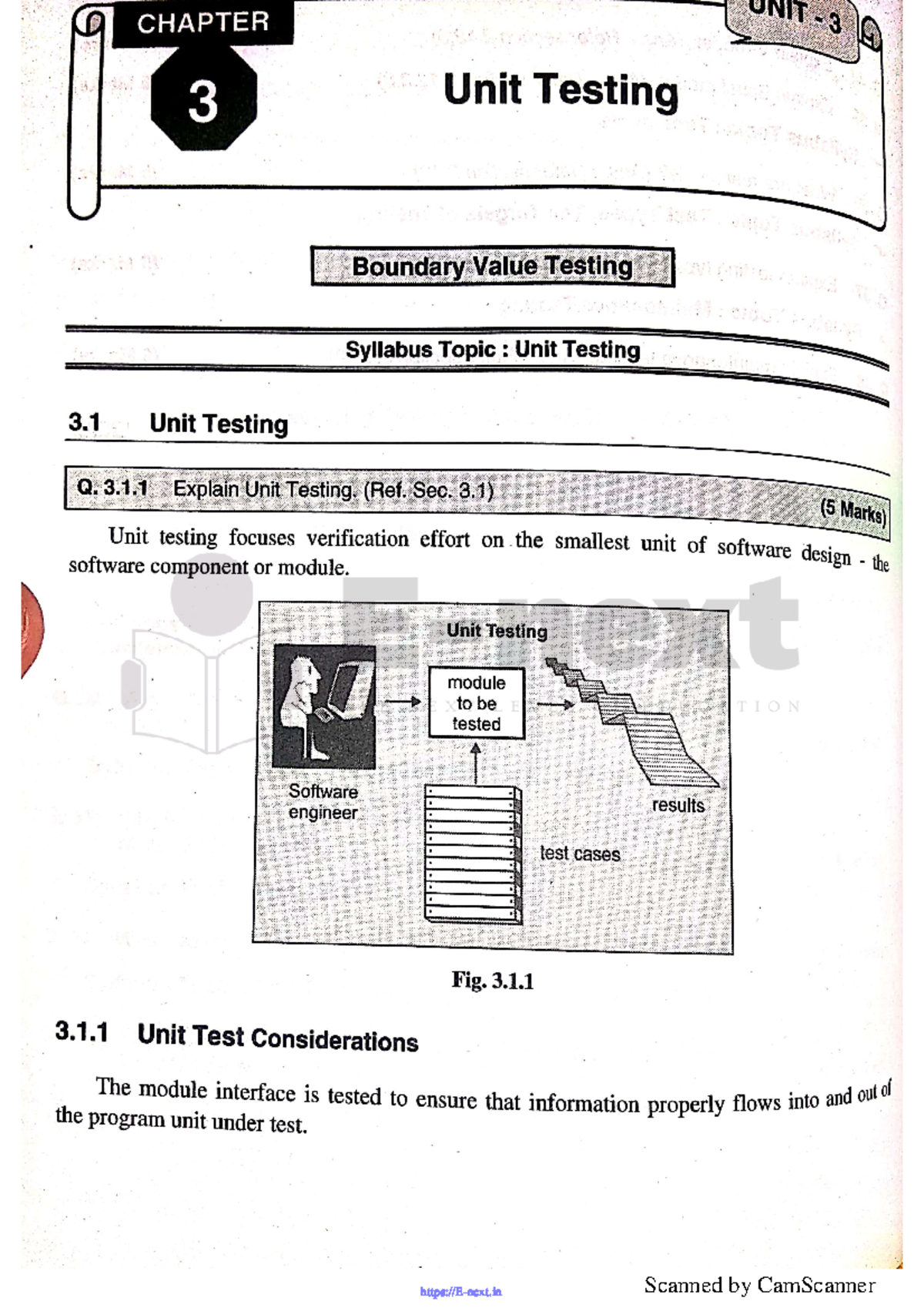 3-Unit Testing (E-next - Bachelor of Engineering in Information ...