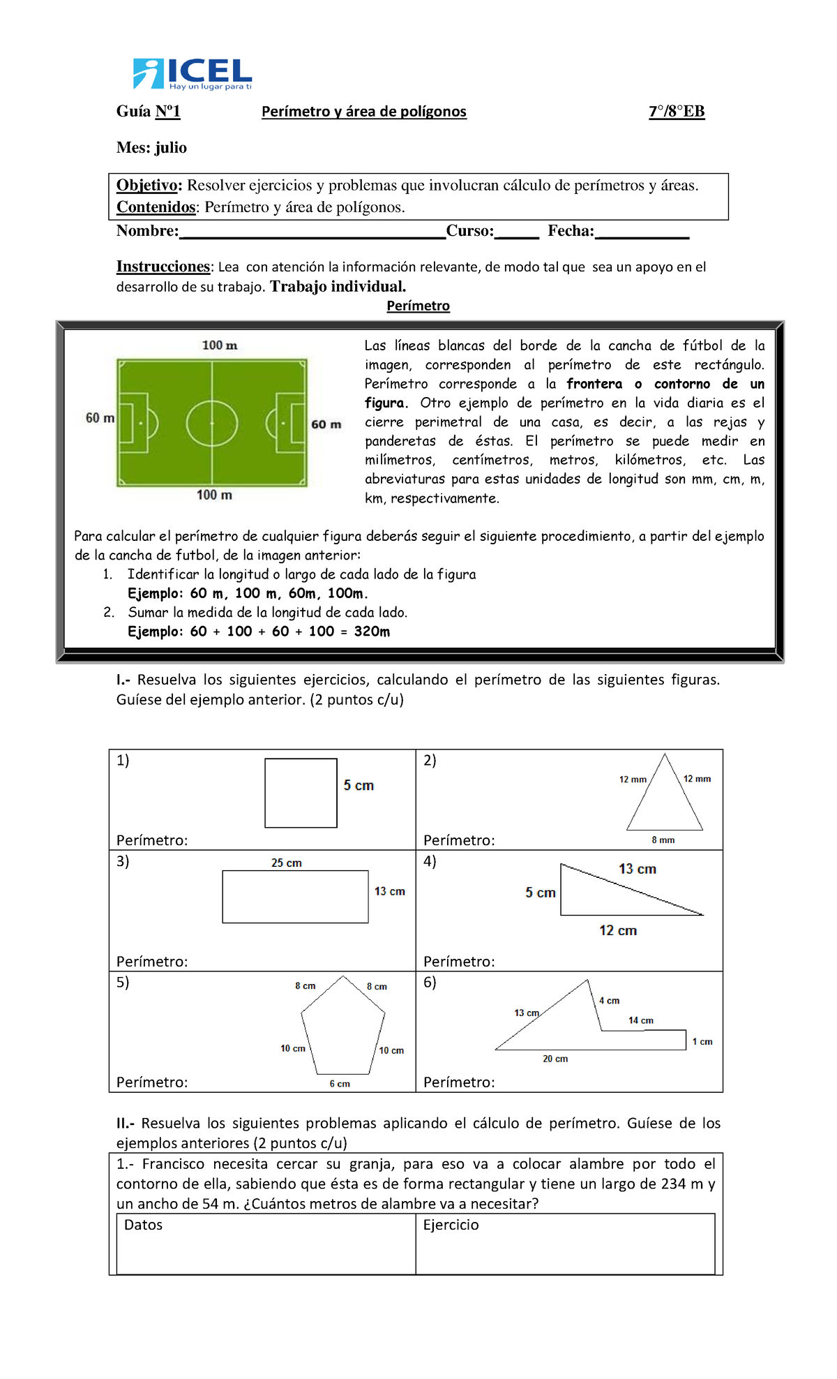 Pág 1 - 2 - 3 Tercer-Ciclo-Guía-N°1-julio-Perímetro-y-área-de-polígonos ...