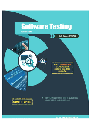 Software Testing Document Landscape - Software Testing Document 1. Test ...