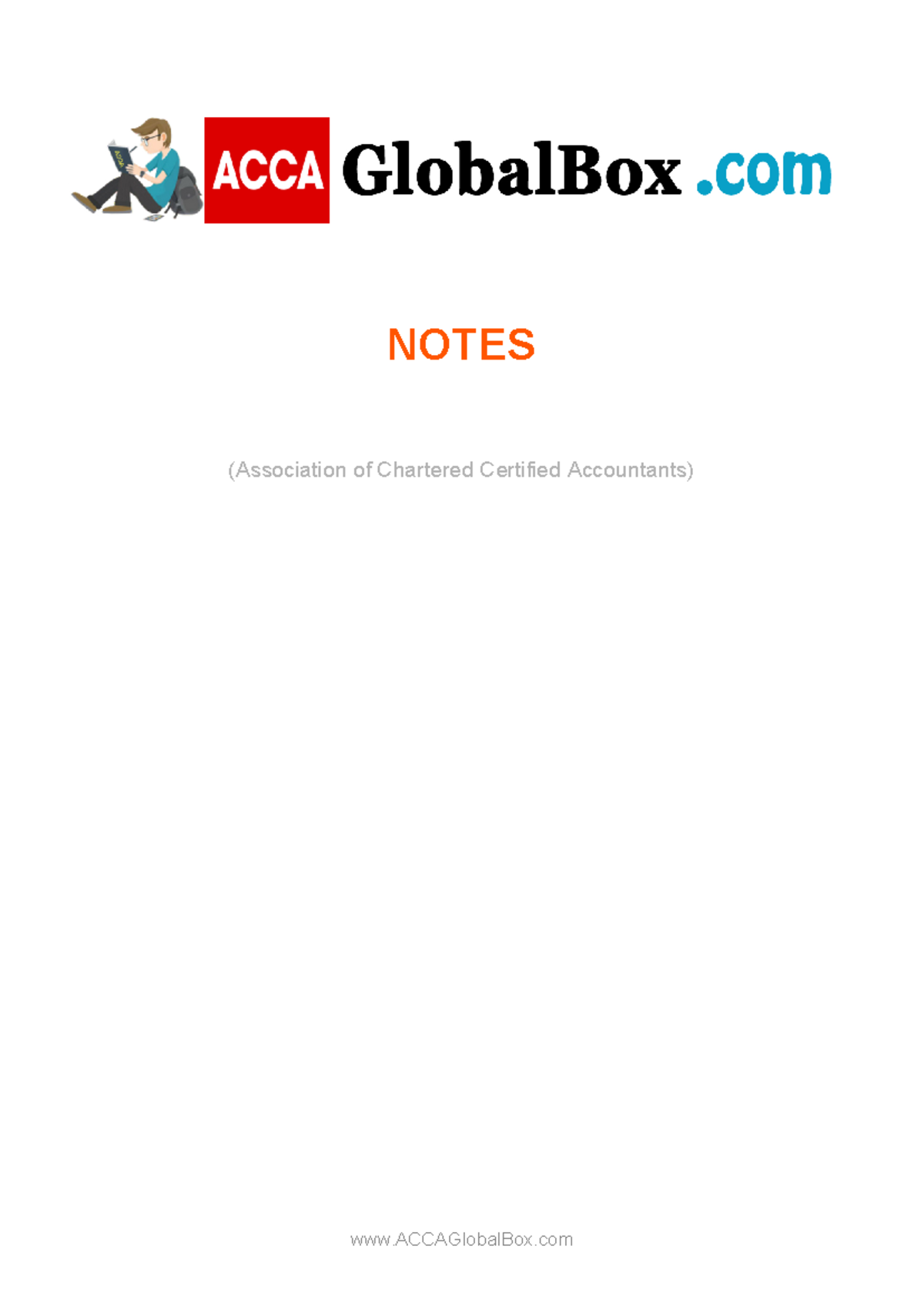 P4 ACCA summary + Revision notes 2021 - ACCAGlobalBox NOTES ...