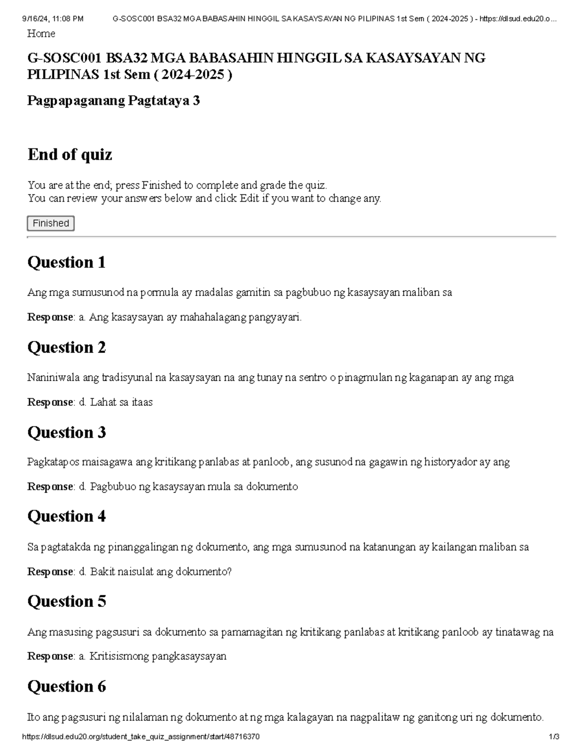 3 - asdasdasdasd - Home G-SOSC001 BSA32 MGA BABASAHIN HINGGIL SA ...