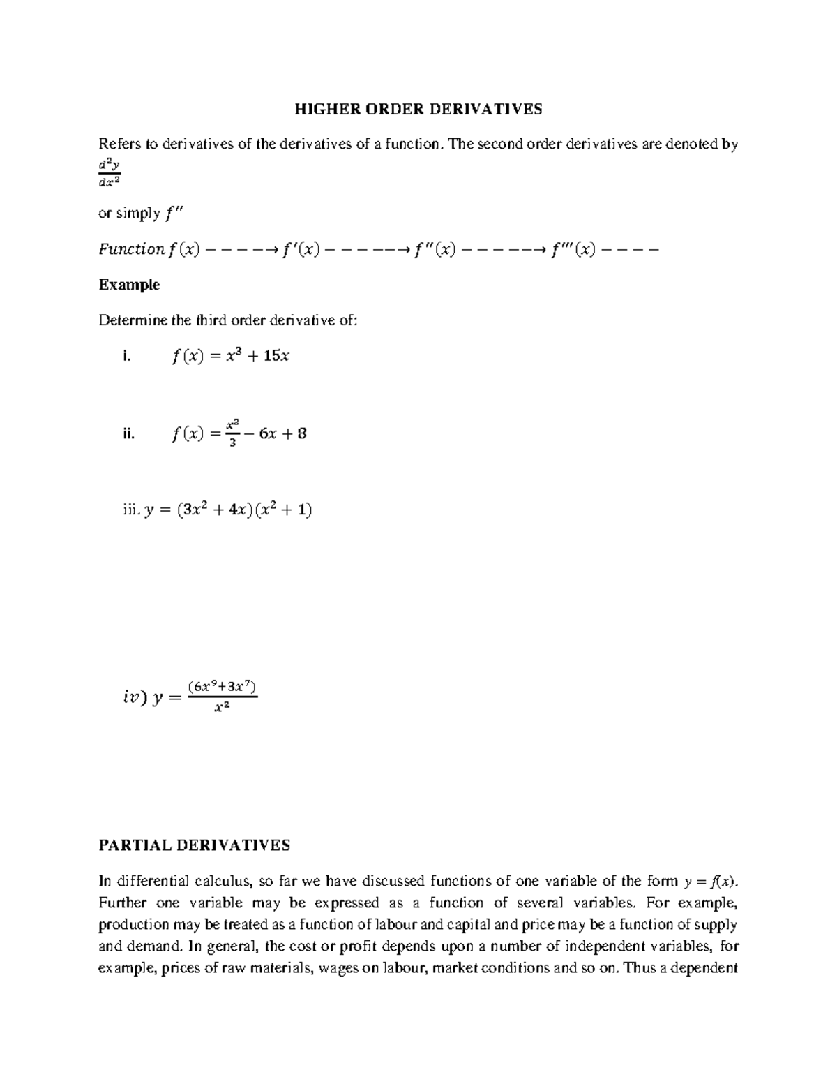 MATH 111 WK 4 - Great course work for revision. - HIGHER ORDER ...