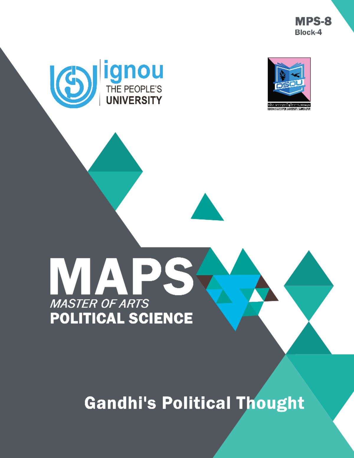 MPS 08 Block 04 - ignou notes - This course material is designed and ...