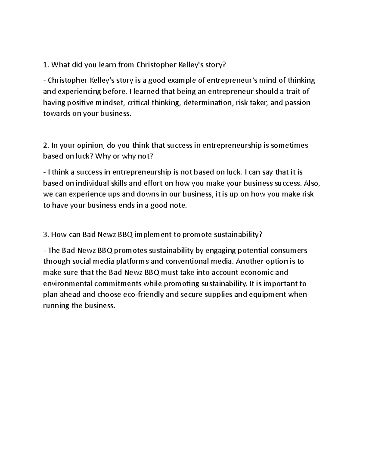 01 Activity 1 ARG Entrep What Did You Learn From Christopher 01-activity-1-arg-entrep-what-did-you-learn-from-christopher