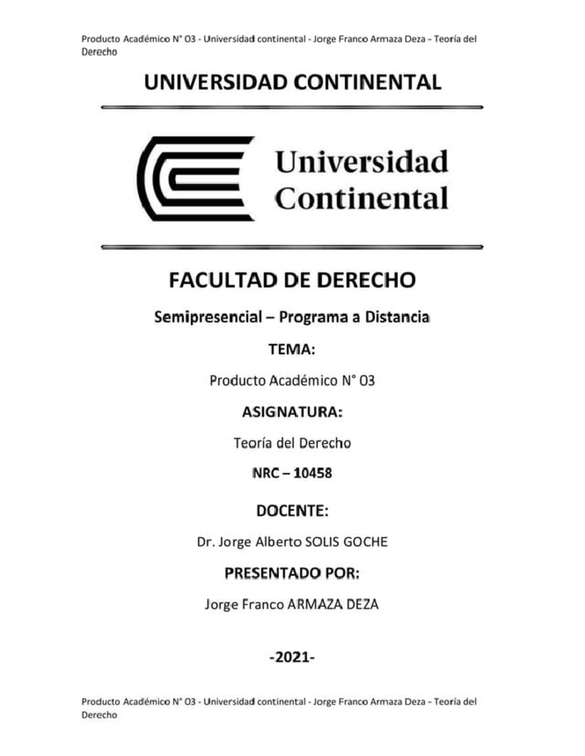 538553267112 eabc98f1a24b57da45ed - Producto Académico 03 . Universidad continental Jorge Franco ...