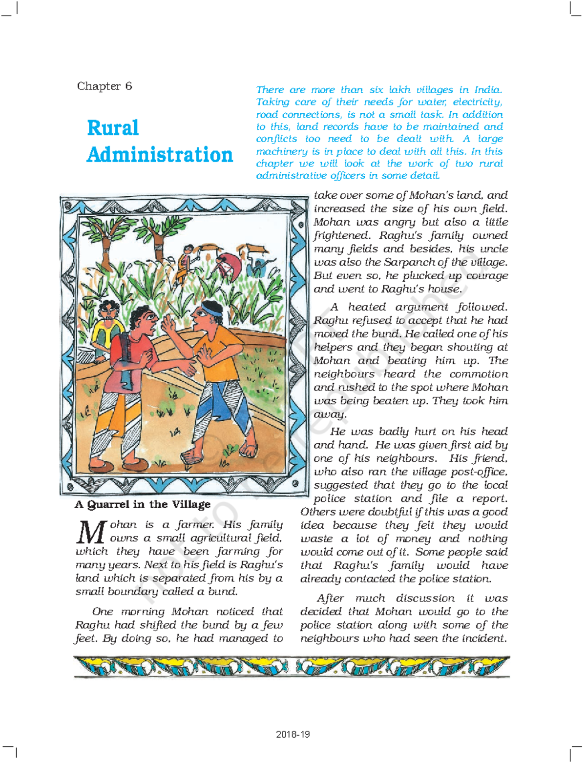 Polity Rural Administration chapter - Chapter 6 Rural Administration A ...