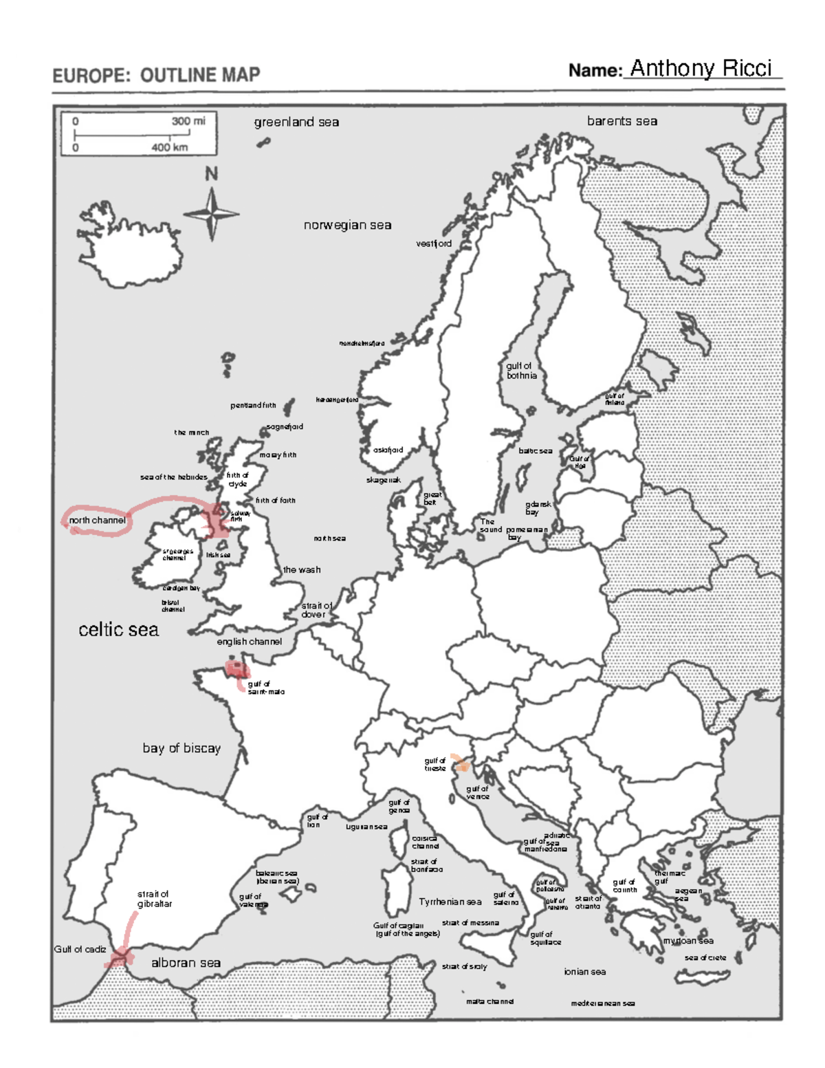 Europewatermap - The europe water body map - sea of crete mediterranean ...