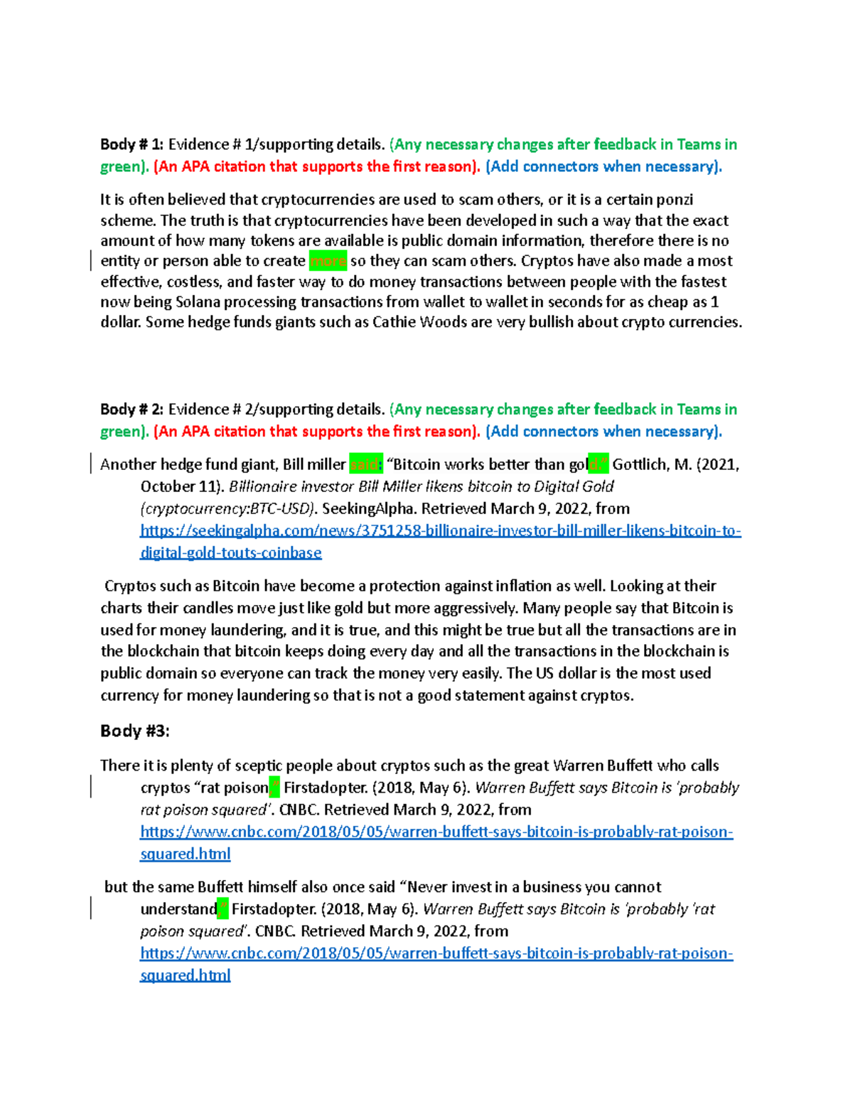 Body 1-3 for draft number 2 knsdknsdksd - Academic Writing - PUCMM ...