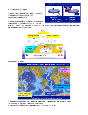 (1) Rifting ET Oceanisation - SUBDUCTION ET ACCRETION OCÉANIQUE ...