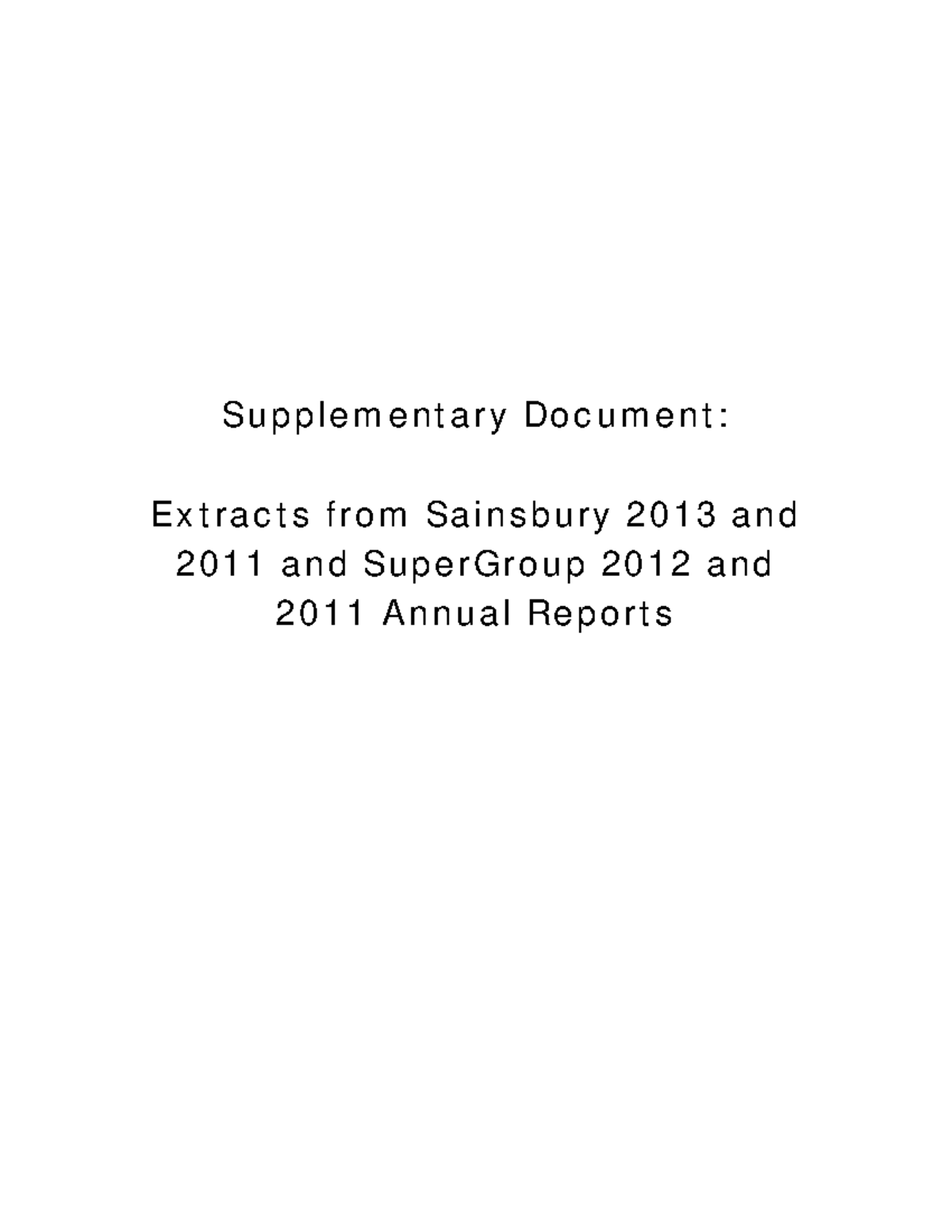 Exam 2018 - Supplementary Document: Extracts from Sainsbury 2013 and ...