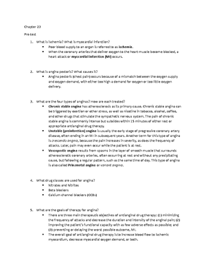 Test Bank RN 231 - Test Bank - Detailed Answer Key RN 231 Quiz I 1. A ...