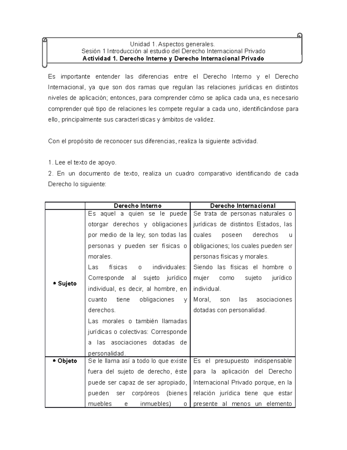 MÓDULO 8 UNIDAD 1 SEMANA 1 - Unidad 1. Aspectos generales. Sesión 1 ...
