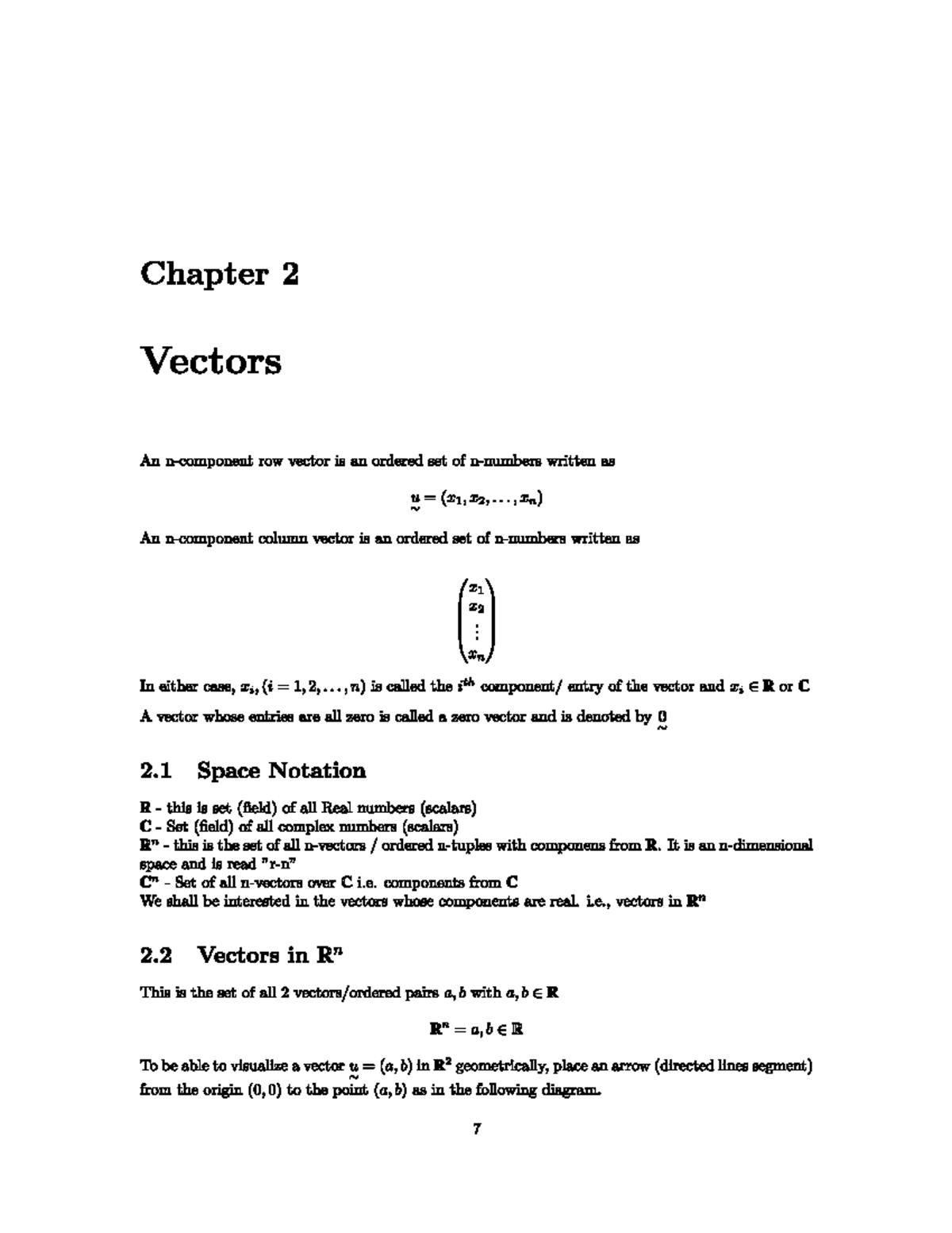 Linear algebra 1 - Bsc. mathematics and computer science - Studocu