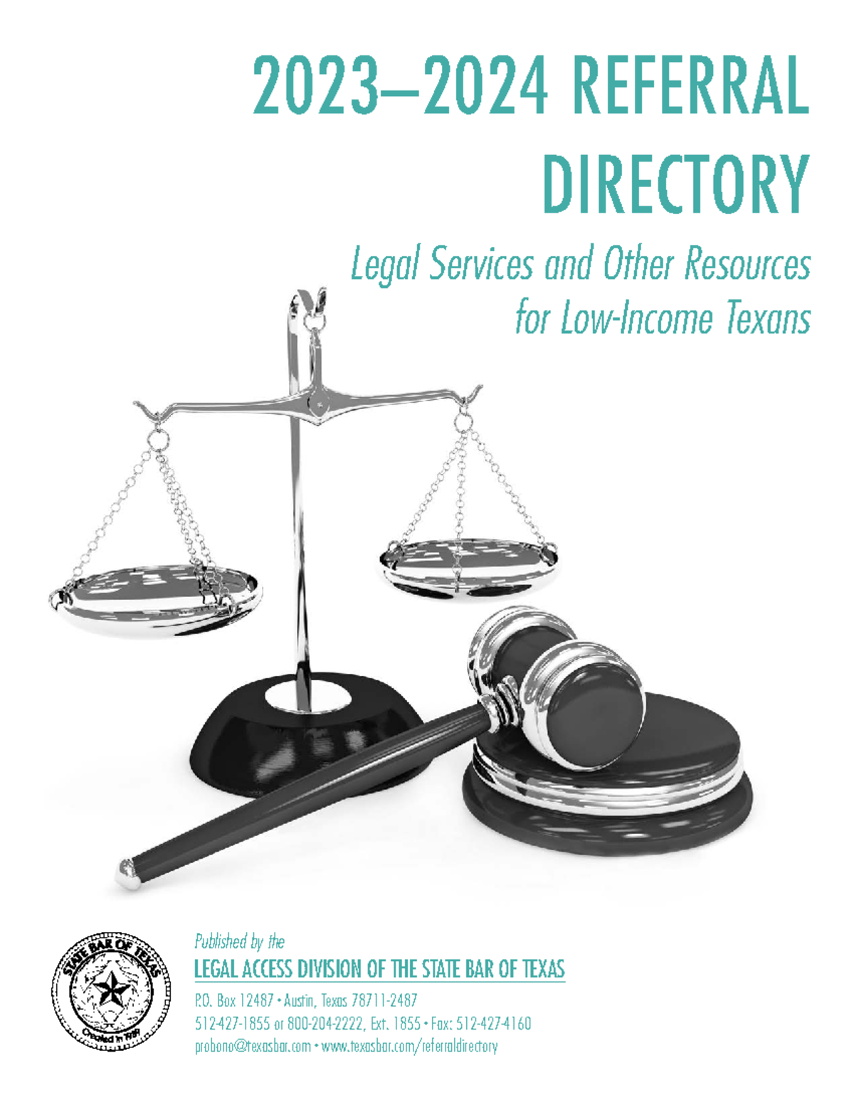 Referral Directory - 2023 – 2024 REFERRAL DIRECTORY Legal Services and ...