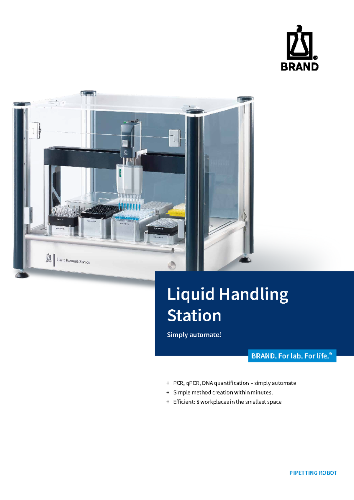 Liquid Handling Station EN - + PCR, qPCR, DNA quantification – simply ...