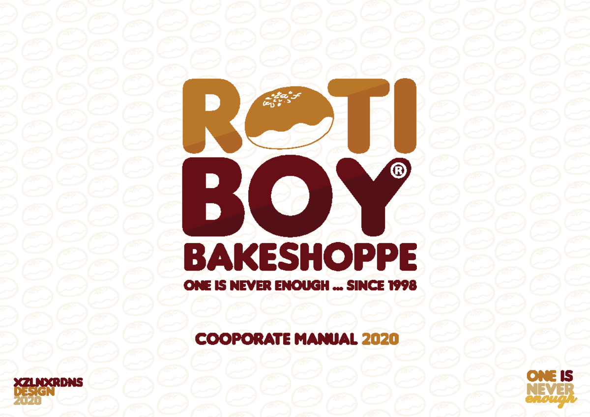 Corporate Manual Book Rotiboy - Graphic Design - Studocu