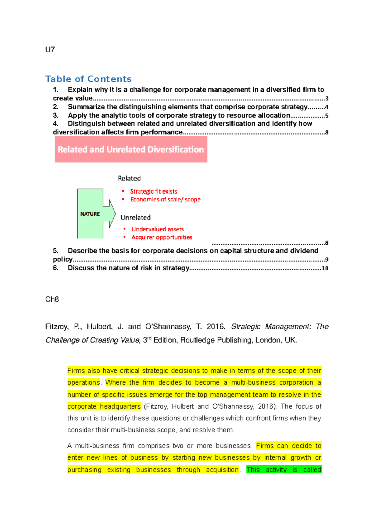 U7 - Note - U Table of Contents Explain why it is a challenge for ...