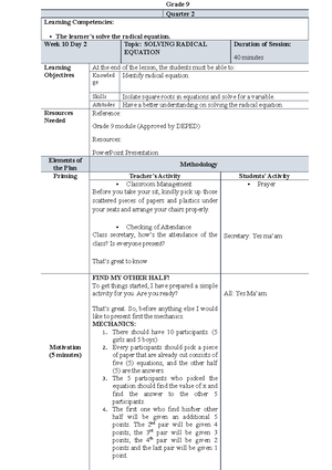 Official header - Republic of the Philippines Department of Education Region ii – Cagayan valley ...