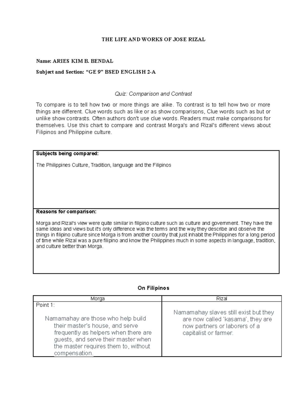 THE LIFE AND Works OF JOSE Rizal - THE LIFE AND WORKS OF JOSE RIZAL ...