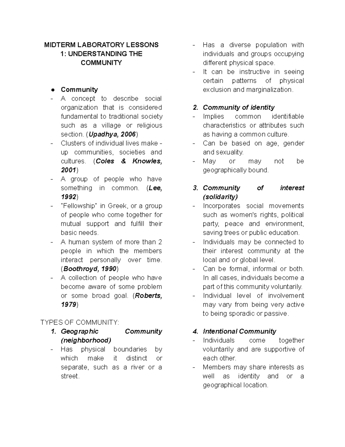 CPH Midterm Laboratory Lesson 1 3 - MIDTERM LABORATORY LESSONS 1 ...