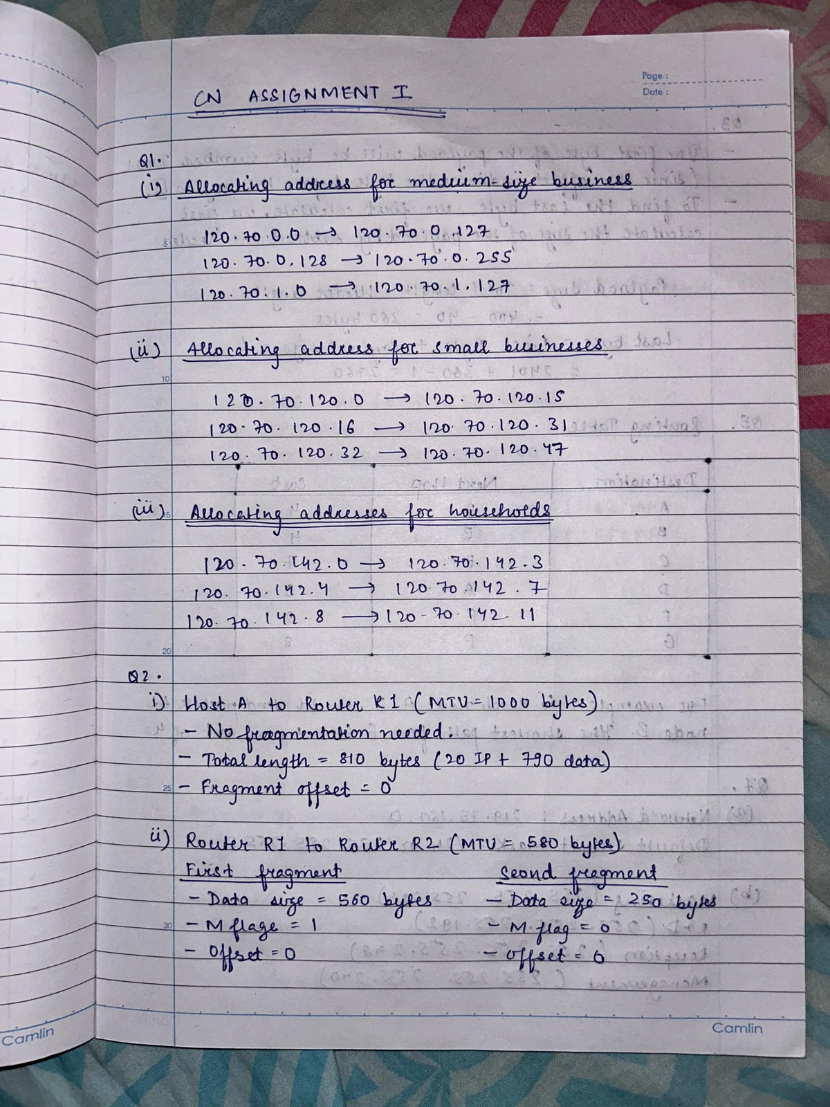 Lab3 - lecture notes - Computer networks - Studocu