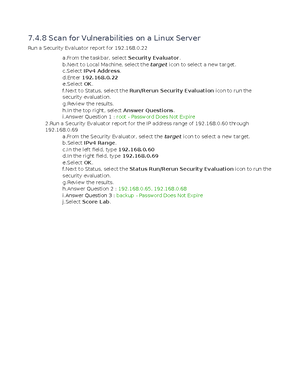 Lab 6.1.12 auxiliary/scanner/mssql/mssql_ping exploit - Lab 6. Lab Questions Configure and run ...