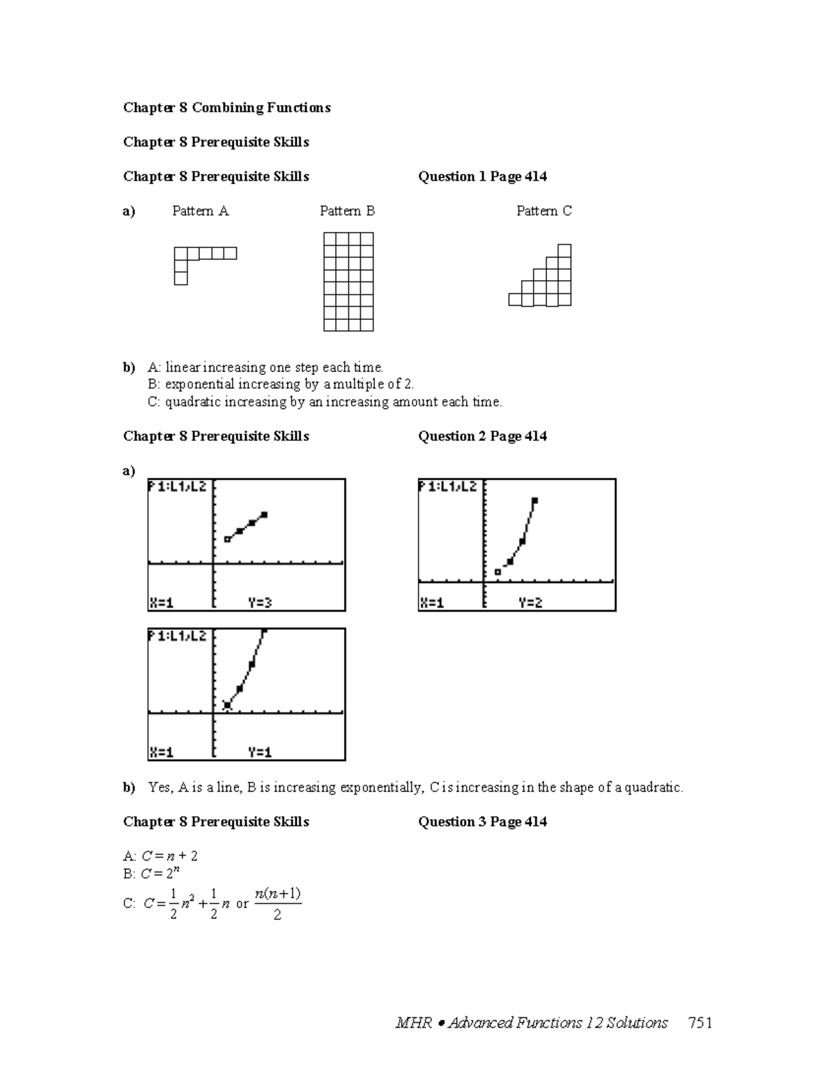 Chapter 8 Solutions - nanfaslkfnafapifawafnak;fd;na - Chapter 8 Combining Functions Chapter 8 ...