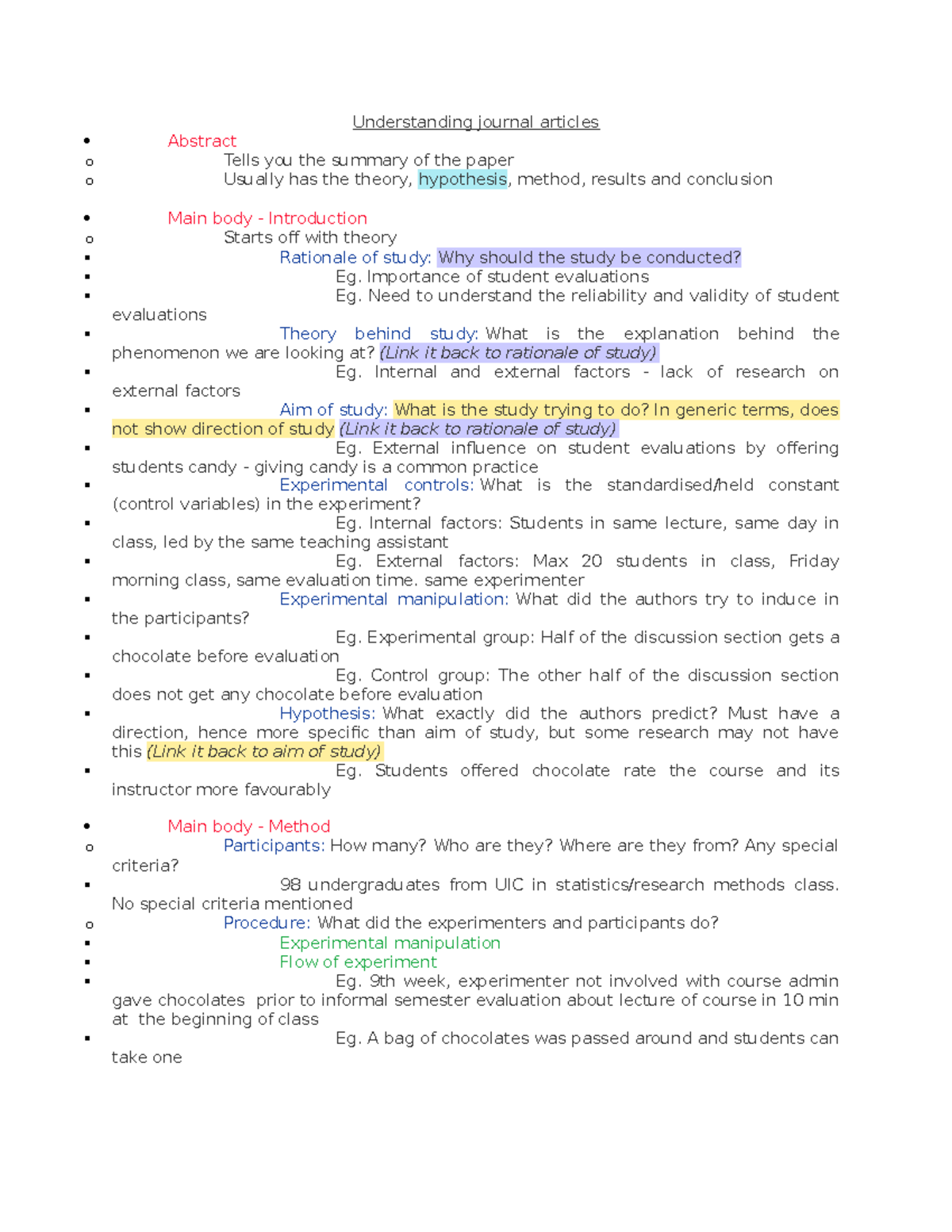 Understanding journal articles Guide - Understanding journal articles ...