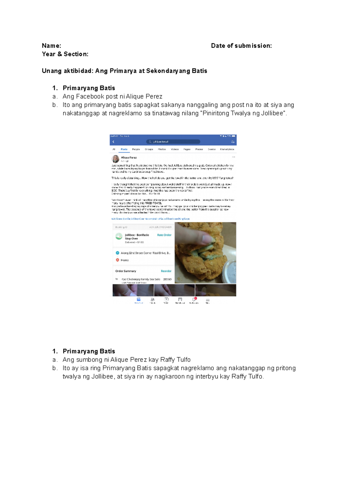 Asynchronous Activity 1 ANG Primarya AT Sekondaryang Batis ...