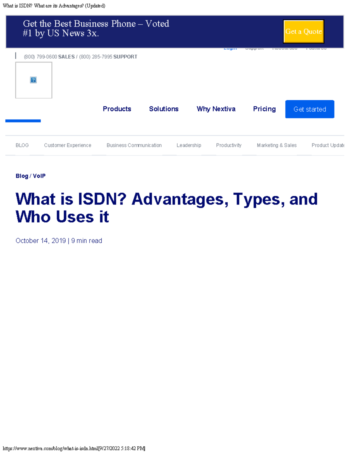 What is ISDN What are its Advantages (Updated) - Networking Essentials ...