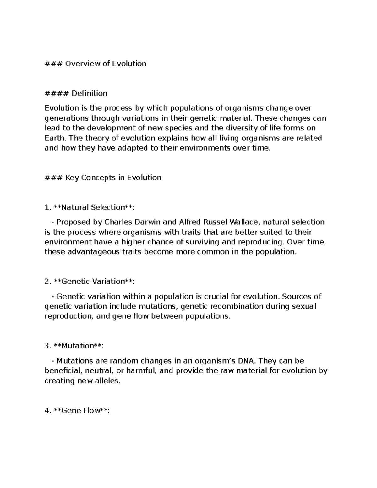 Reviewer about Evolution 8 - Overview of Evolution Definition Evolution ...