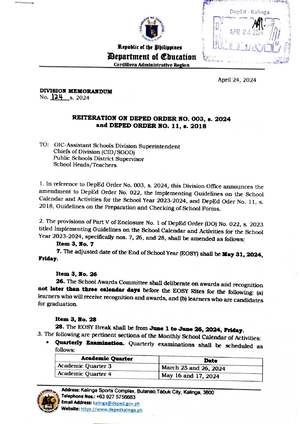 Module 4 activities 032338 - Learning Activities in Module 4 General ...