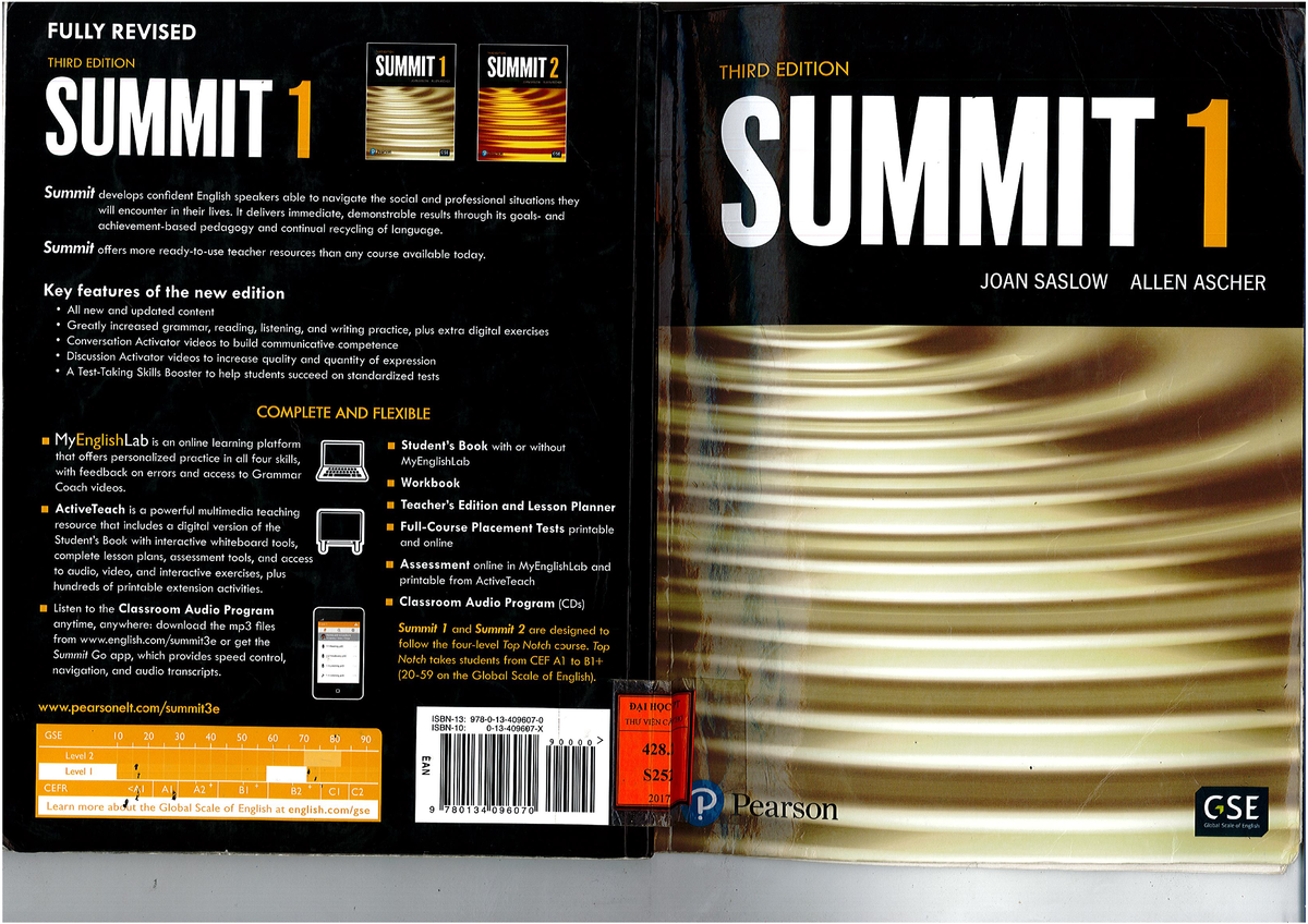 Summit 1 SB Unit1-5 - Tài liệu chỉ phục vụ mục đích học tập - Vat ly ...