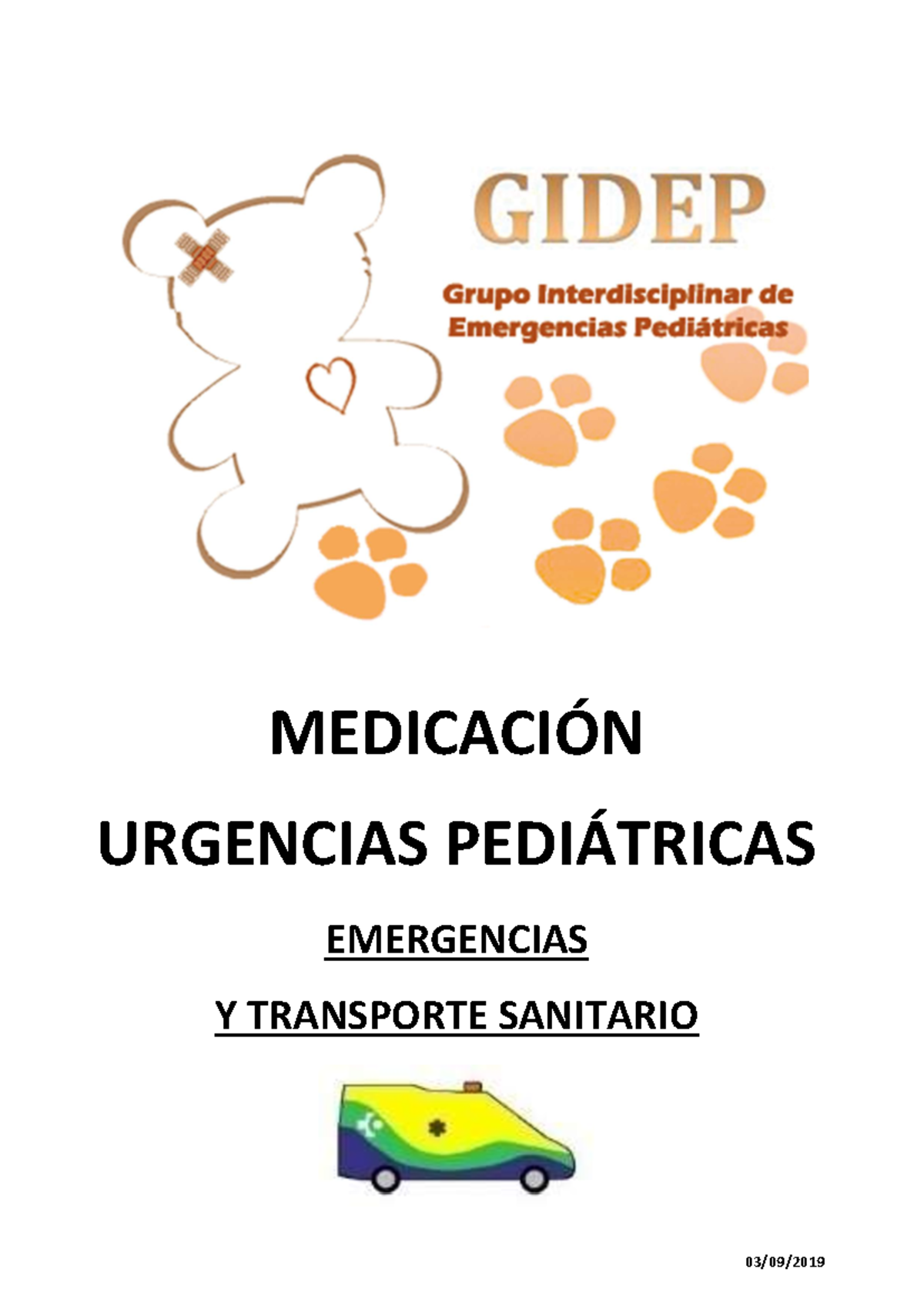 Gidep Card Ey TS - Guis - 03/09/ MEDICACIÓN URGENCIAS PEDIÁTRICAS ...