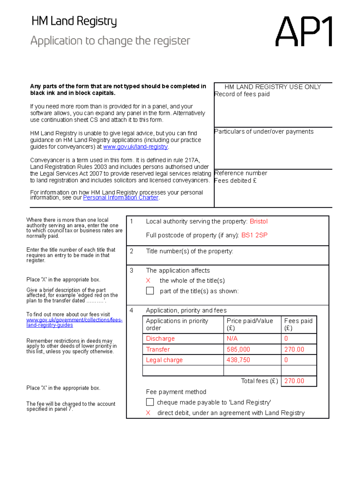 AP1 workshop 9 - Any parts of the form that are not typed should be ...