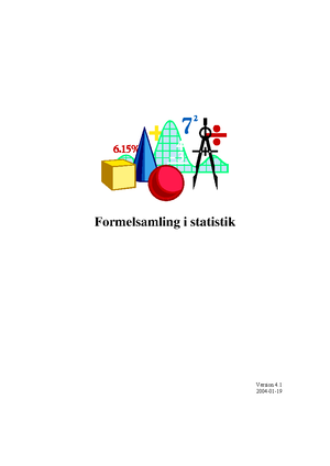 Övningsuppgift - Tentamen i statistik A1, 15 hp dec 2016 ...