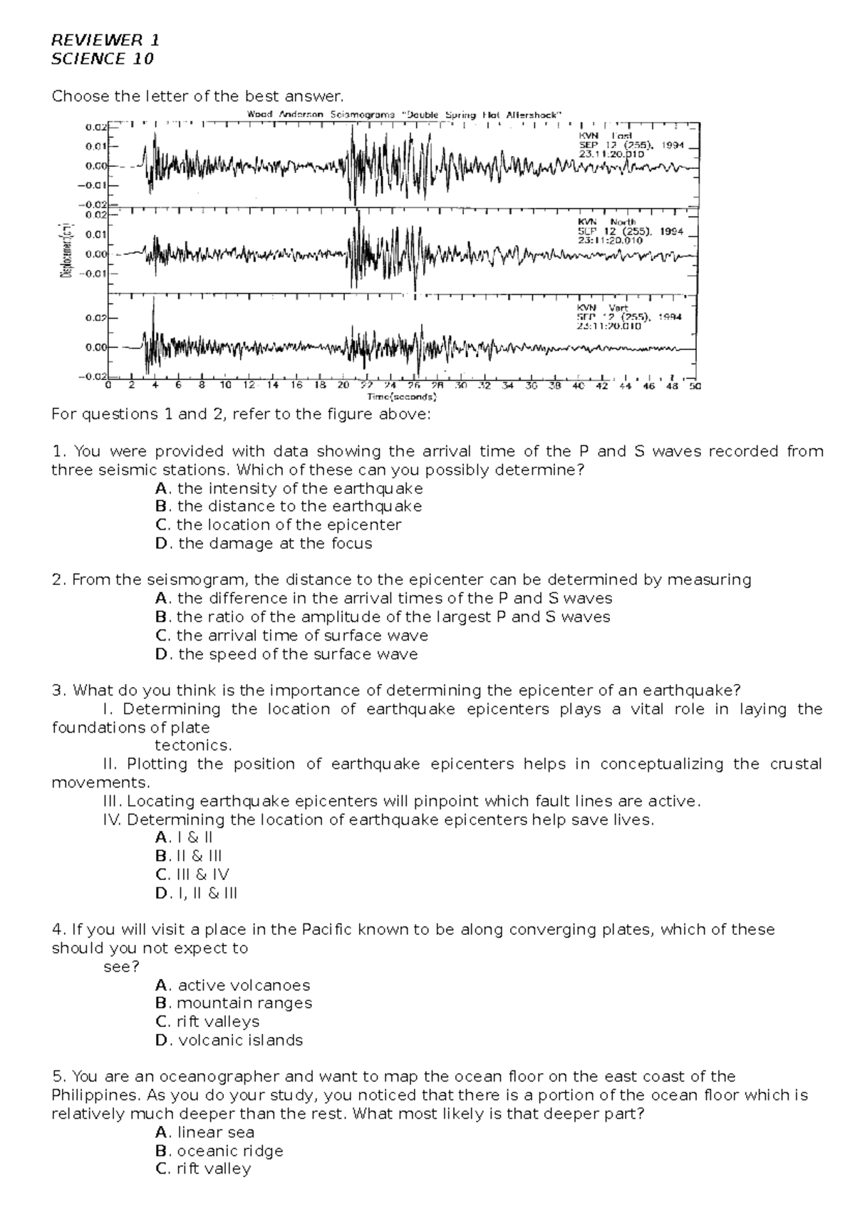 TEST 1 - Math helps strengthen reasoning skills and critical thinking ...