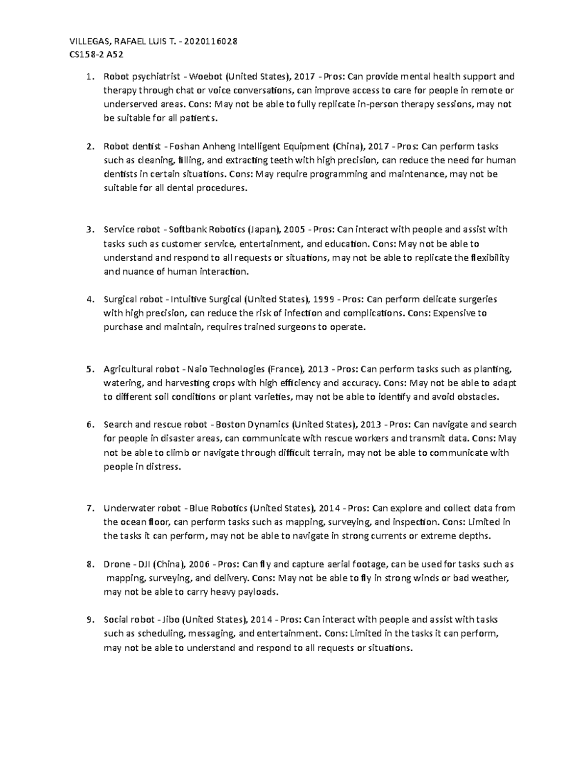 Assignment 200 - Study Documents - VILLEGAS, RAFAEL LUIS T ...