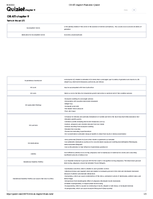 Nclex Study Guide - NCLEX Study Guide Note: This study guide follows ...
