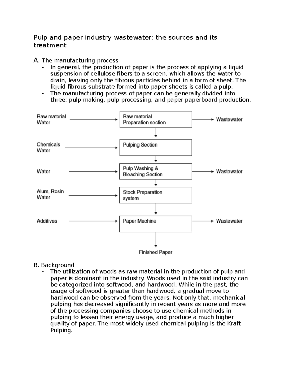 Pulp and Paper Industry Wastewater Treatment Strategies - Pulp and ...