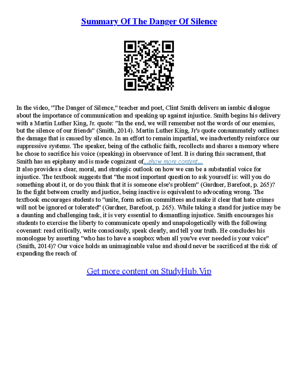 Speech Is Silver Silence Is Golden Essay - Summary Of The Danger Of ...