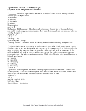 Practice Sheet 12 - CH12 Solution - ACCT 130 – Principles of Management ...