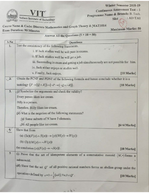 7-– Lagrange’s Theorem-11-08-2023 - Discrete Mathematics and Graph ...