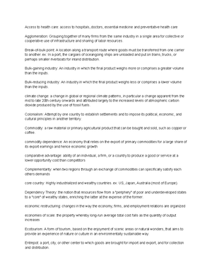 APHG: Unit 6 Cities and Urban Land Use Vocabulary - Urban: city Suburb ...