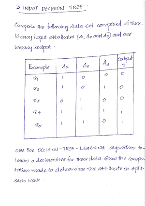 Ai module 4 - Artificial Intelligence - Studocu
