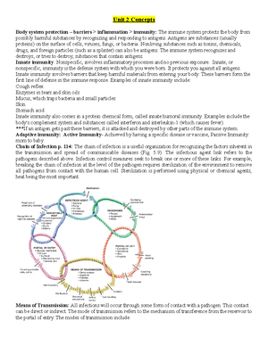 UNIT 3 Answer key - ANSWER KEY: UNIT 3 STUDY GUIDE POINTS Mendelian ...