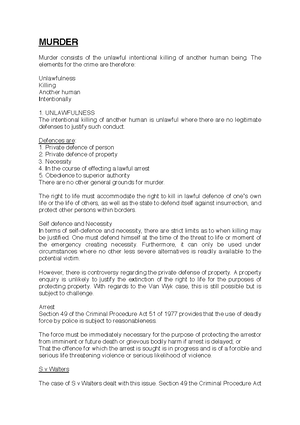 Specific Offences Part 2 - Malicious injury to property Definition ...