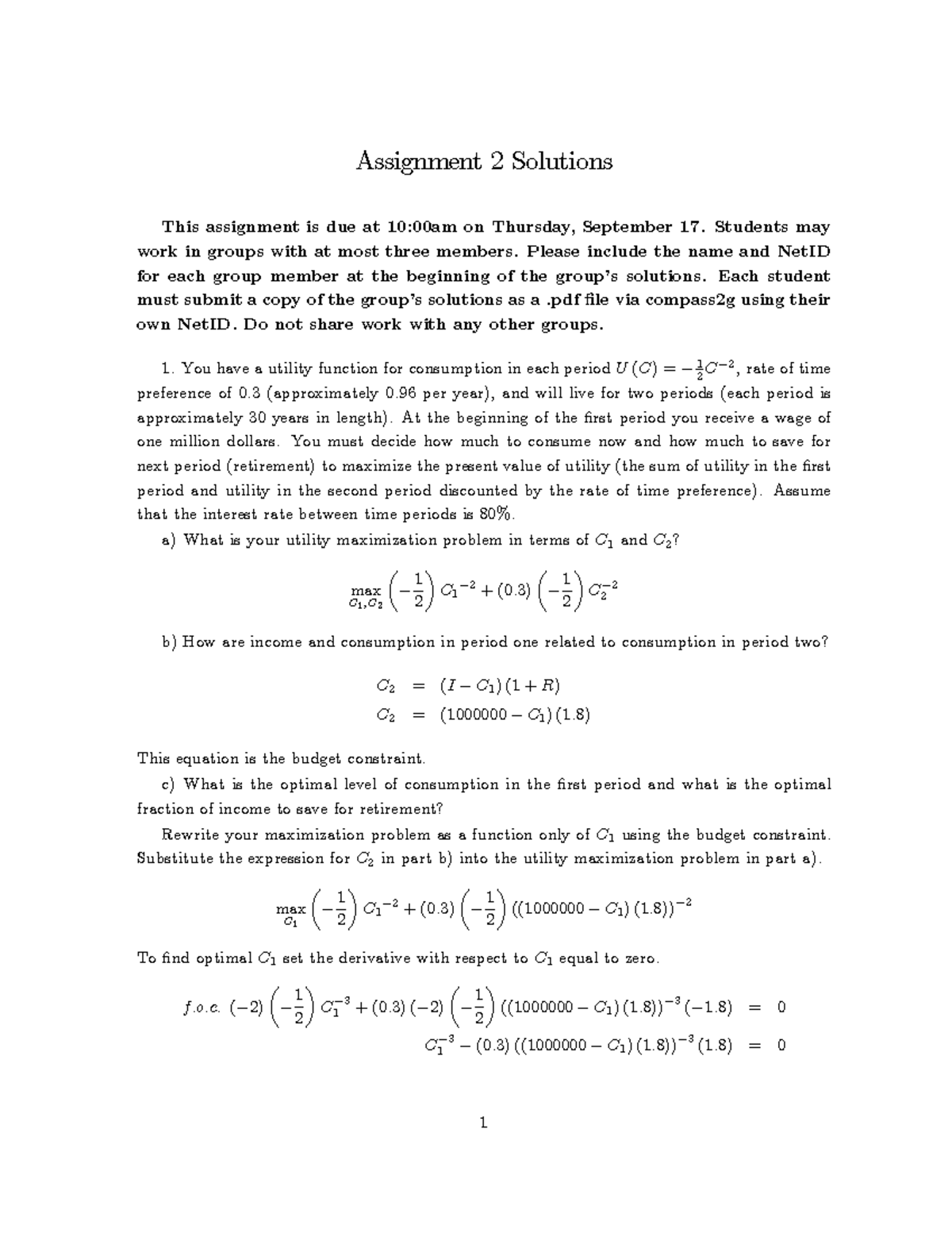 Chap 5 and 11 Assignment - Warning: TT: undefined function: 32 Assignment 2 Solutions This - Studocu