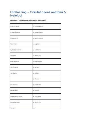 Anatomisk terminologi - ANATOMISK TERMINOLOGI Kroppens olika plan ...